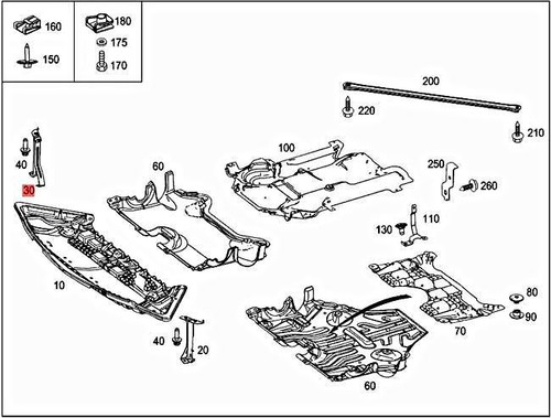 Genuine MERCEDES Cls C204 C218 S204 S212 W204 Front right Bracket ...