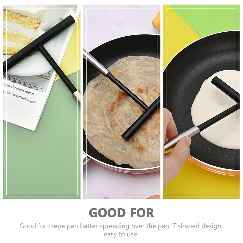 Maker Crepe Utensil Crepe Spreader Spatula Crepe Turner Brownie Spatula ...