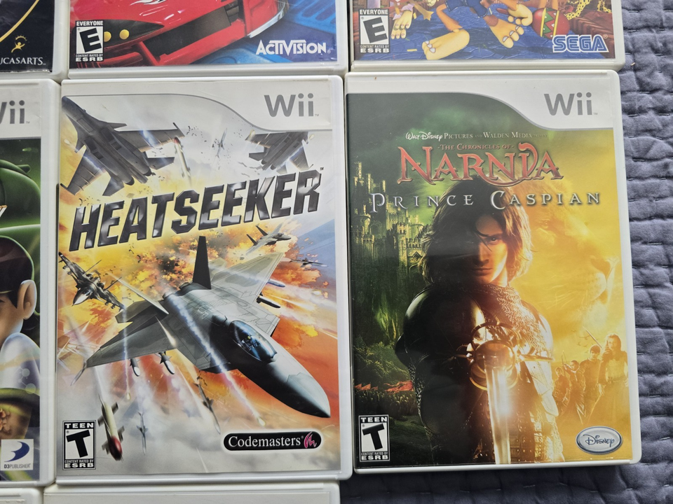 Lot Of 11 Wii Games w/ Original Cases Call of Duty 3 - wii Plus Fit ...