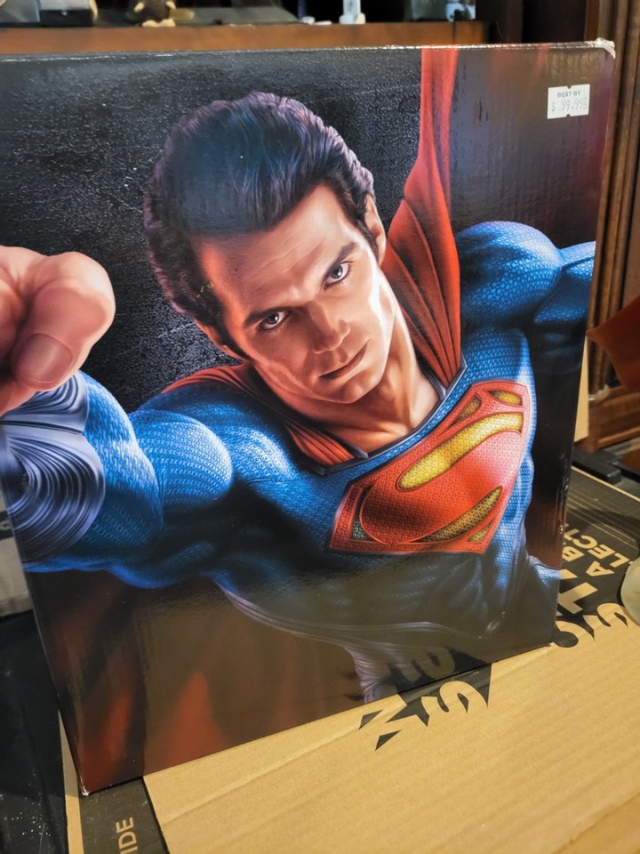 Moebius Superman 1/8 statue finished | eBay