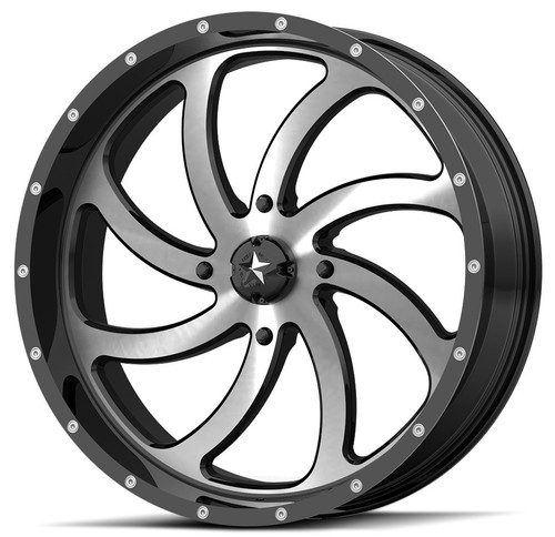 MSA Switch 22" Wheels Machined 37" Outlaw Max Tires Can-Am Defender | eBay