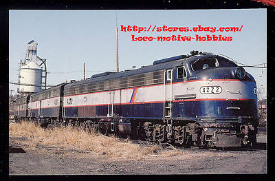 LMH Postcard NEW JERSEY TRANSIT DOT Dept Transportation E8 E8A NJT 4272 ...