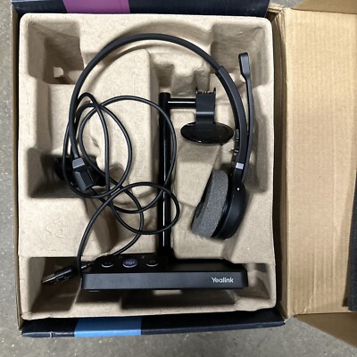 Yealink WH62 WHB620 Dual Teams DECT Wireless Bluetooth Headset w ...