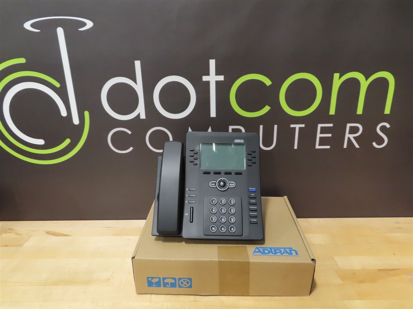 ADTRAN Ip712 VoIP 12 Line Phone 1200770e1#b Black Display 1200770E1 IP ...