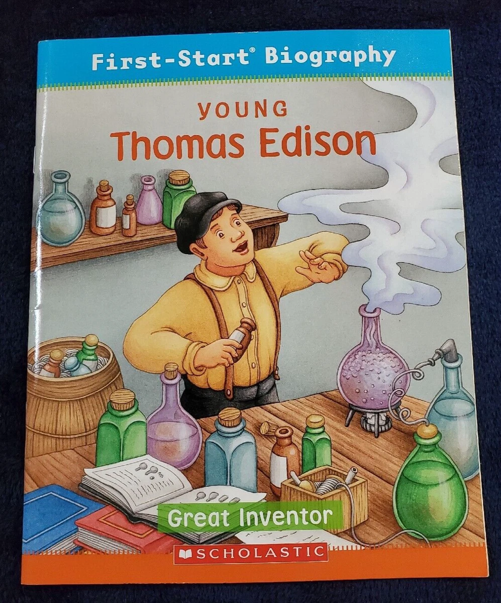 Young Thomas Edison Book