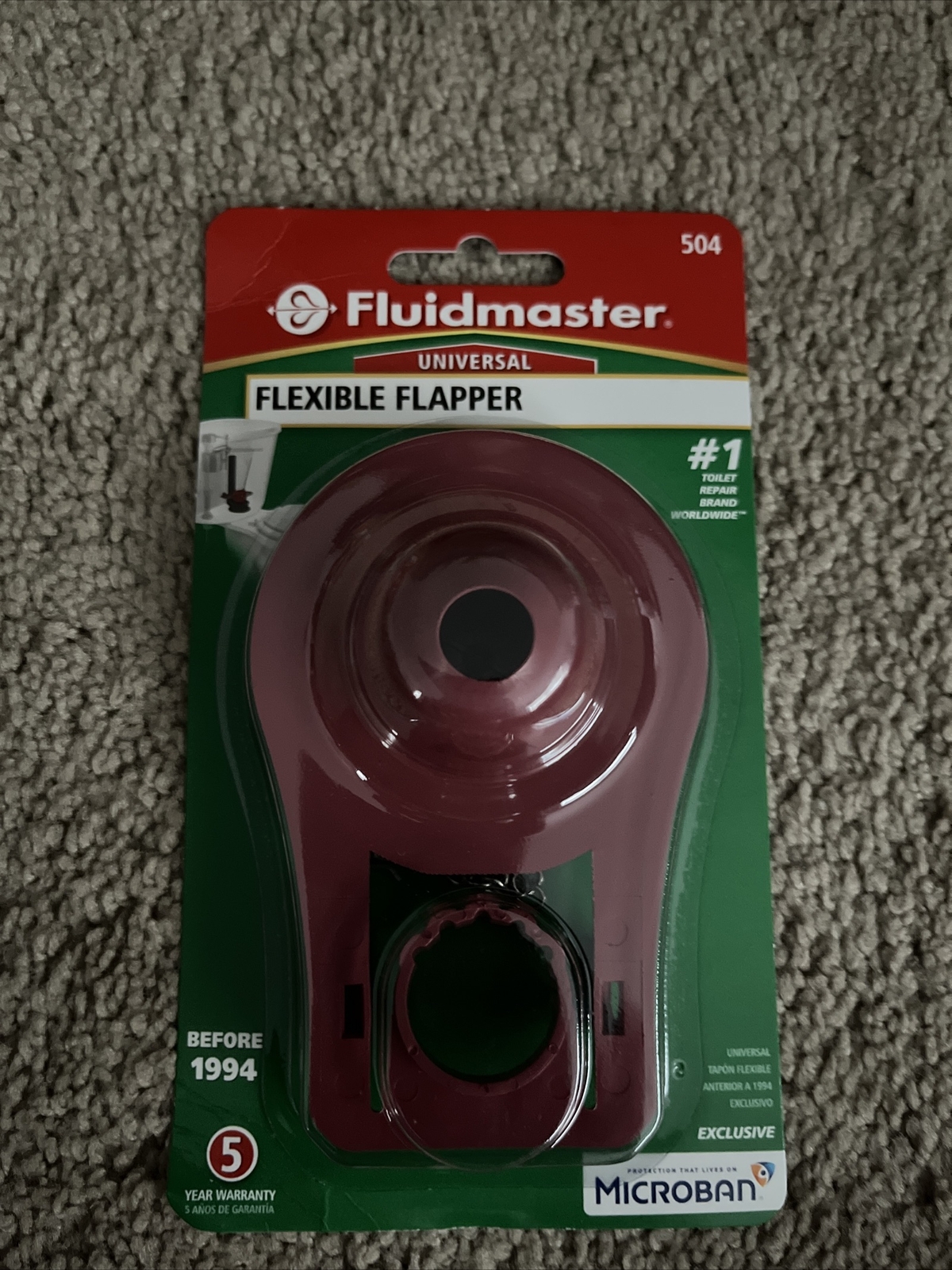 Fluidmaster Sure-Fit Universal Toilet 2" Replacement Flush Flapper ...