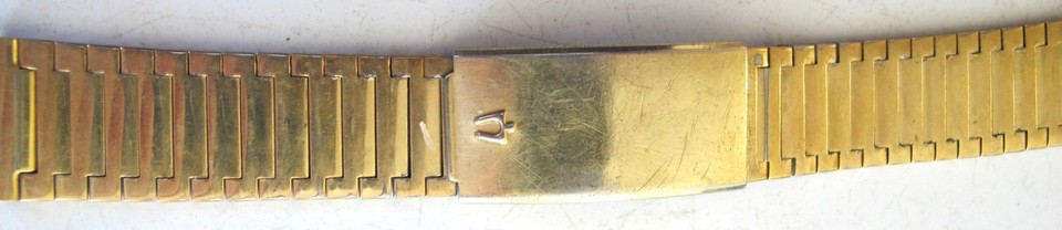 Men's WRIST WATCH BAND 11/16 inch - BULOVA ACCUTRON Tuning Fork Clasp ...