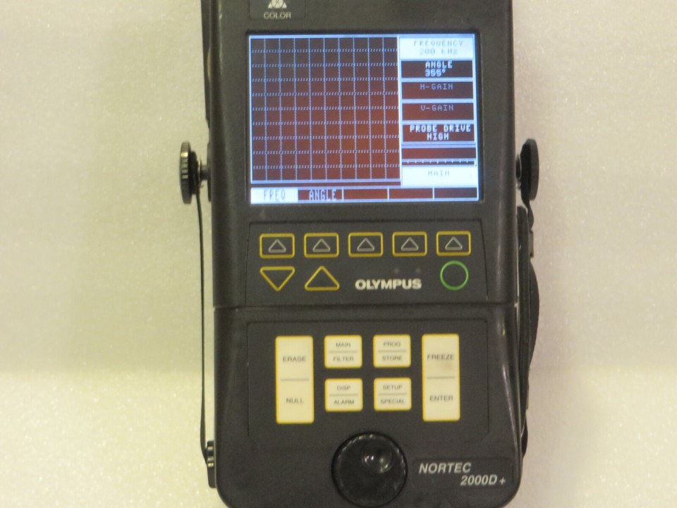 ☛Olympus Nortec 2000D+ plus Flaw Crack Detector Eddy Current Inspection ...