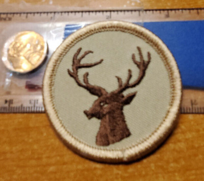 BSA PATROL MEDALLION TAN TWILL PATCH - Stag Deer - 1989-2002 | eBay