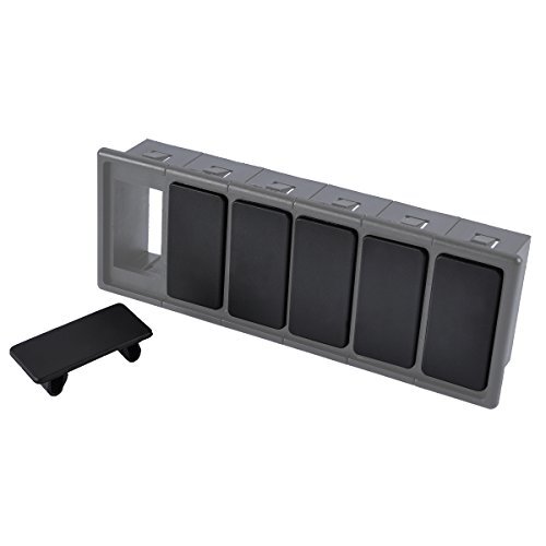 6 Pcs Rocker Switch Panel Cover Rectangular Rocker Switch Cover Bracket ...