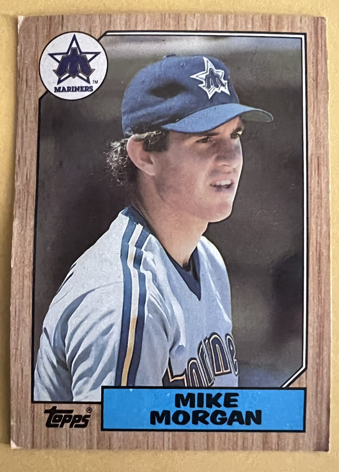 1987 Topps Mike Morgan Seattle Mariners #546 | eBay