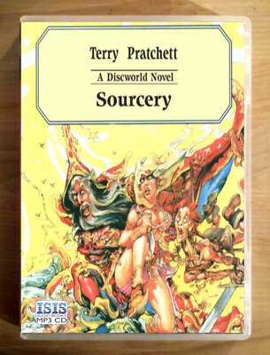 Discworld Sourcery Terry Pratchett MP3 CD Audiobook Unabridged Nigel ...