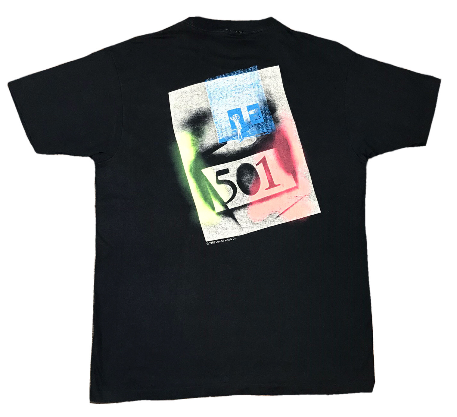 Street T Men’s Vintage 1989 Graffiti Graphic Levi’s S… - Gem