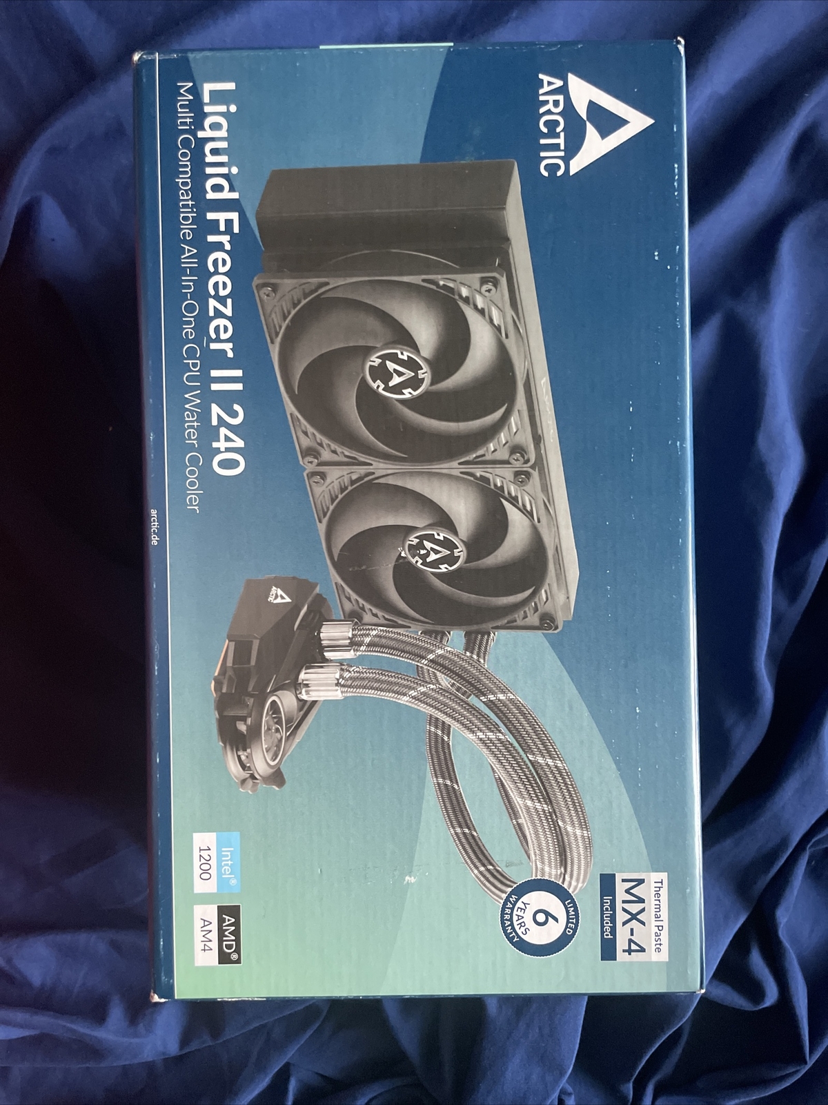 ARCTIC Liquid Freezer II 240 Multi Compatible All-In-One CPU Water ...