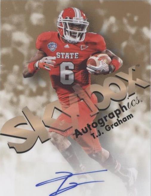 2012 Fleer Retro - 1998 Autographics T.J. Graham #98AU-TG (AU, RC) for ...