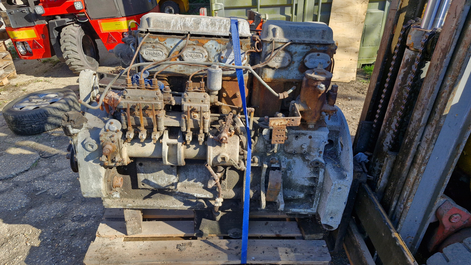 Gardner 5LW diesel engine. Built 1964 spares or repair | eBay UK