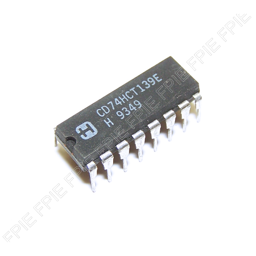 CD74HCT139E CMOS Logic Dual 2-to-4 Line Decoder/Demultiplexer by Harris ...
