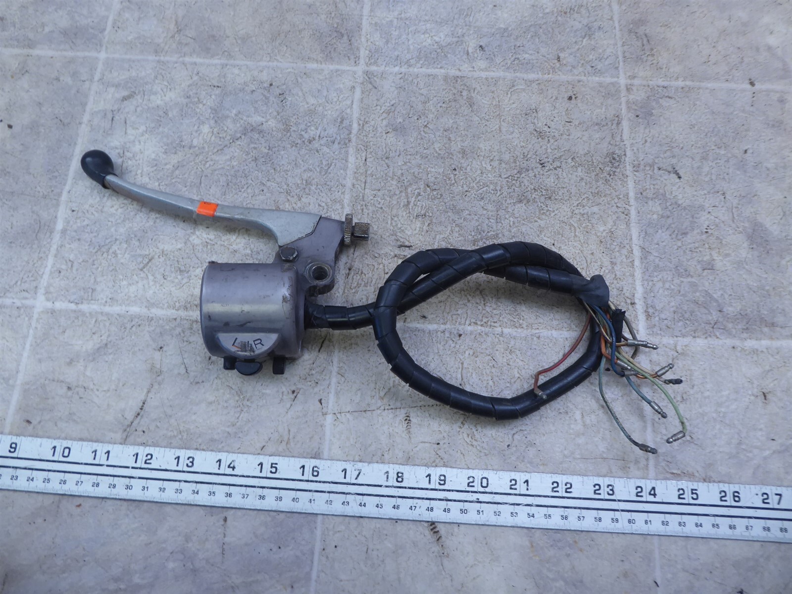 1975 Honda CB750F Super Sport H1768) left hand controls switches clutch ...