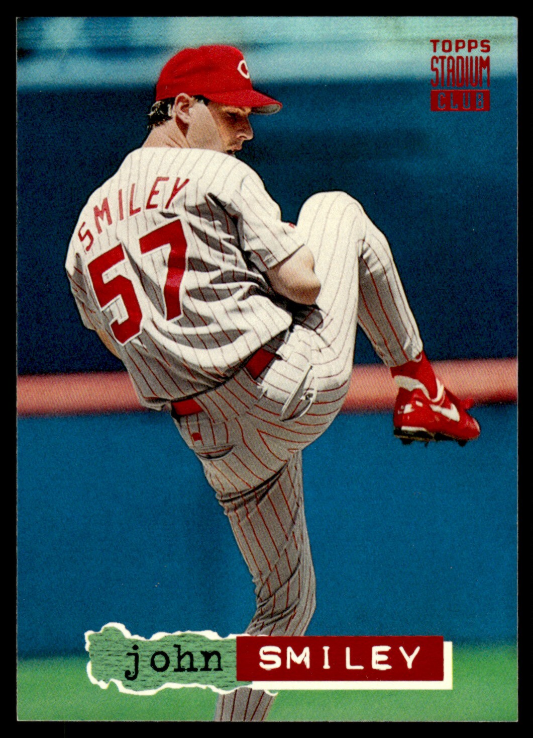1994 Stadium Club #487 John Smiley Cincinnati Reds | eBay