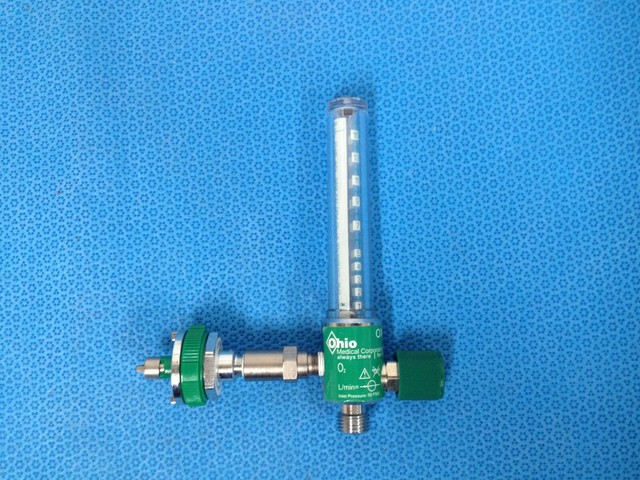 OHIO MEDICAL OXYGEN FLOWMETER | eBay