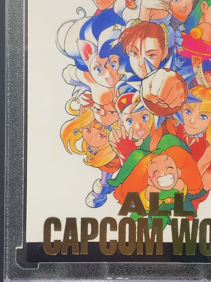 Capcom Girls All Capcom World SP4 Card 1997 Carddass Gilt Lettering | eBay