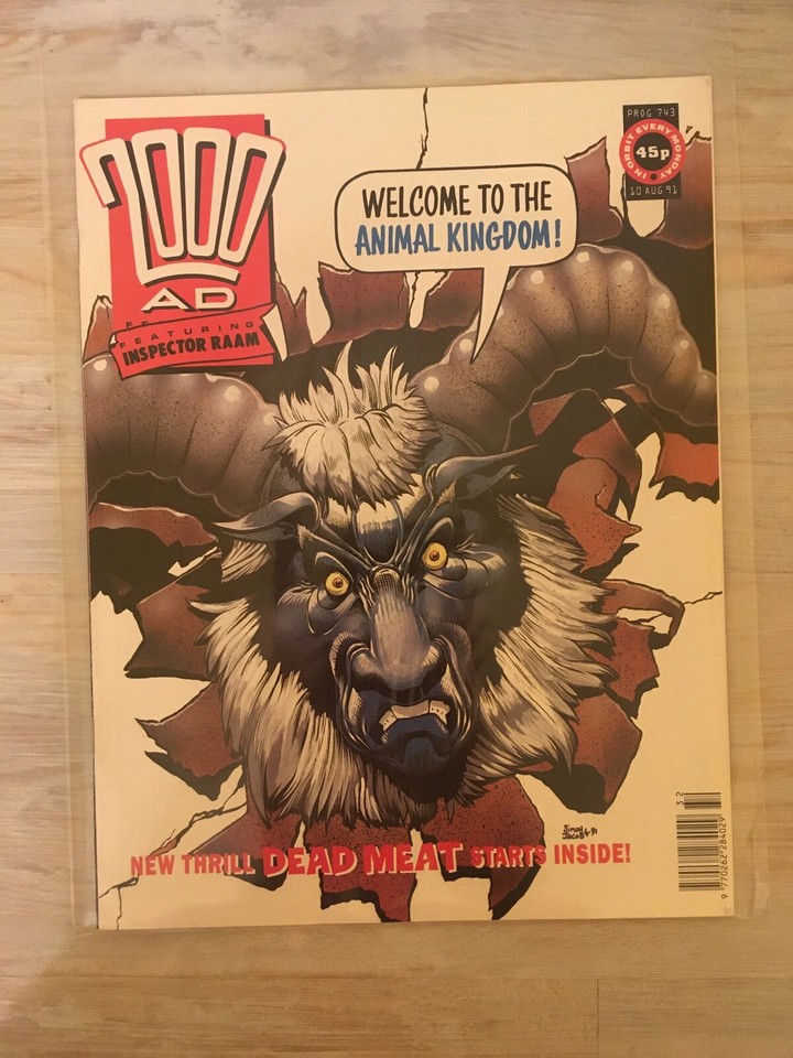 2000 AD comic issues 740 741 742 743 744 745 746 747 748 749 Dredd ...