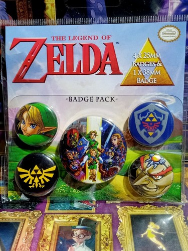 EN STOCK - The Legend of Zelda pack 5 badges Link | eBay