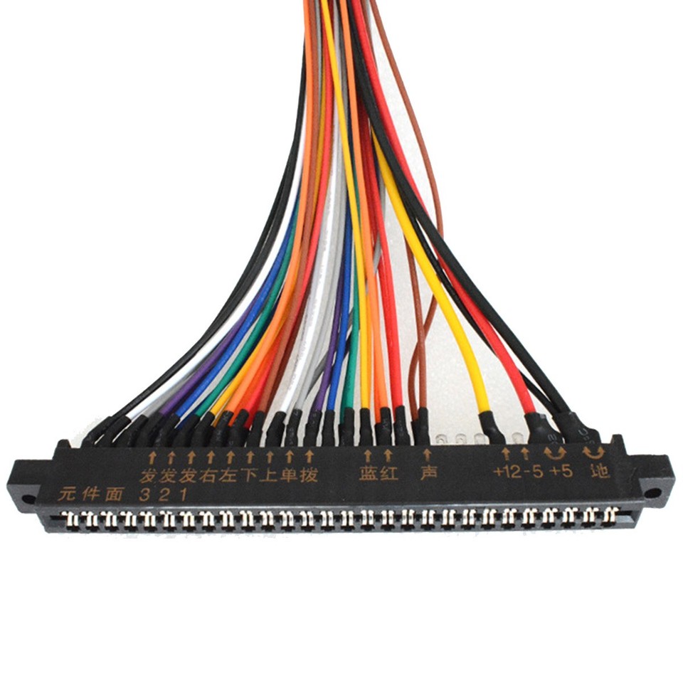 1 Stück 28-Poliges Jamma-Verlängerungskabel für -Spielteile ...