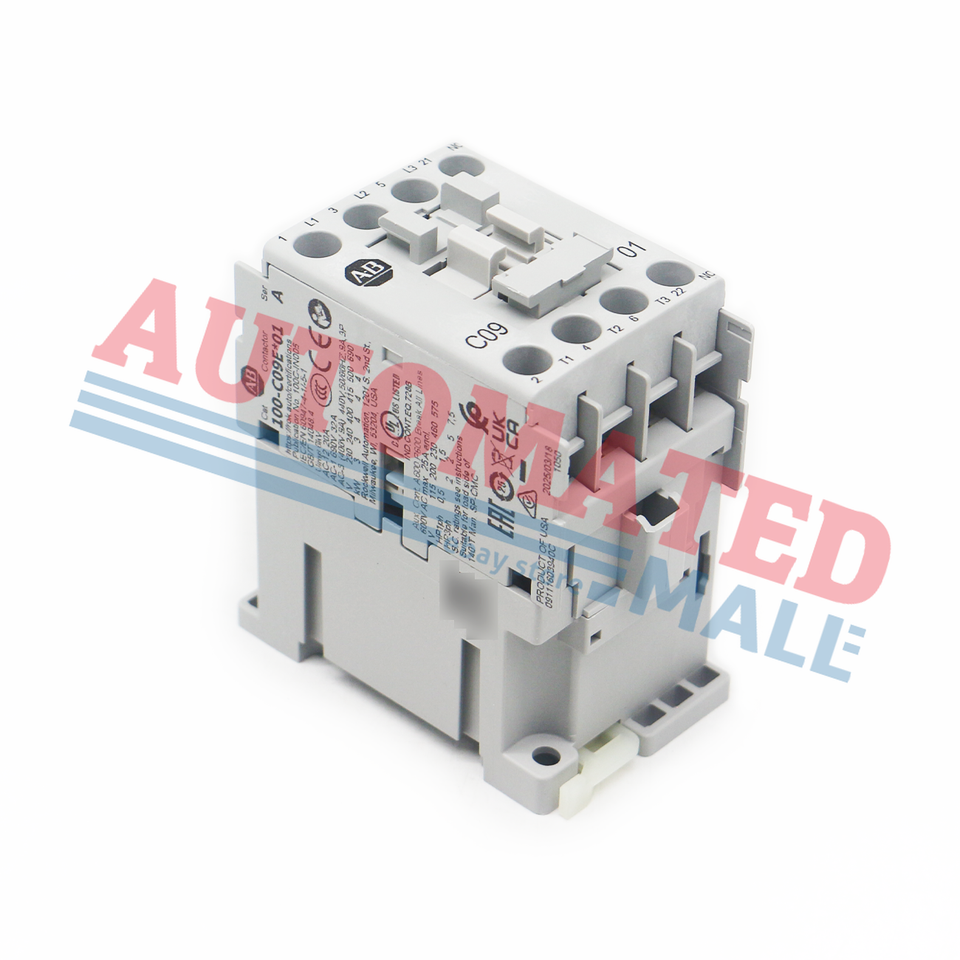 New Allen-Bradley 100-C09EJ01 IEC 9 A Contactor 24V DC Electronic Coil ...