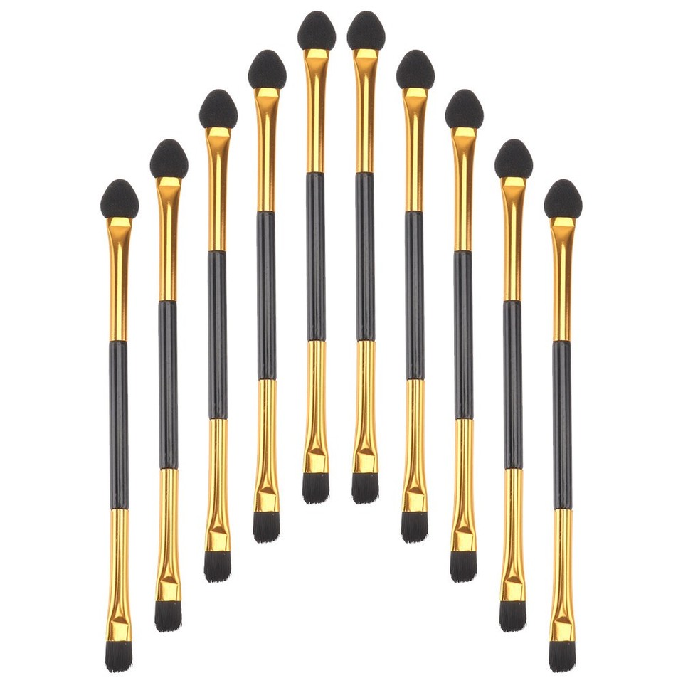 40 Pcs Double- End Eyeshadow Long Eyeshadow Sponge Applicators Makeup ...