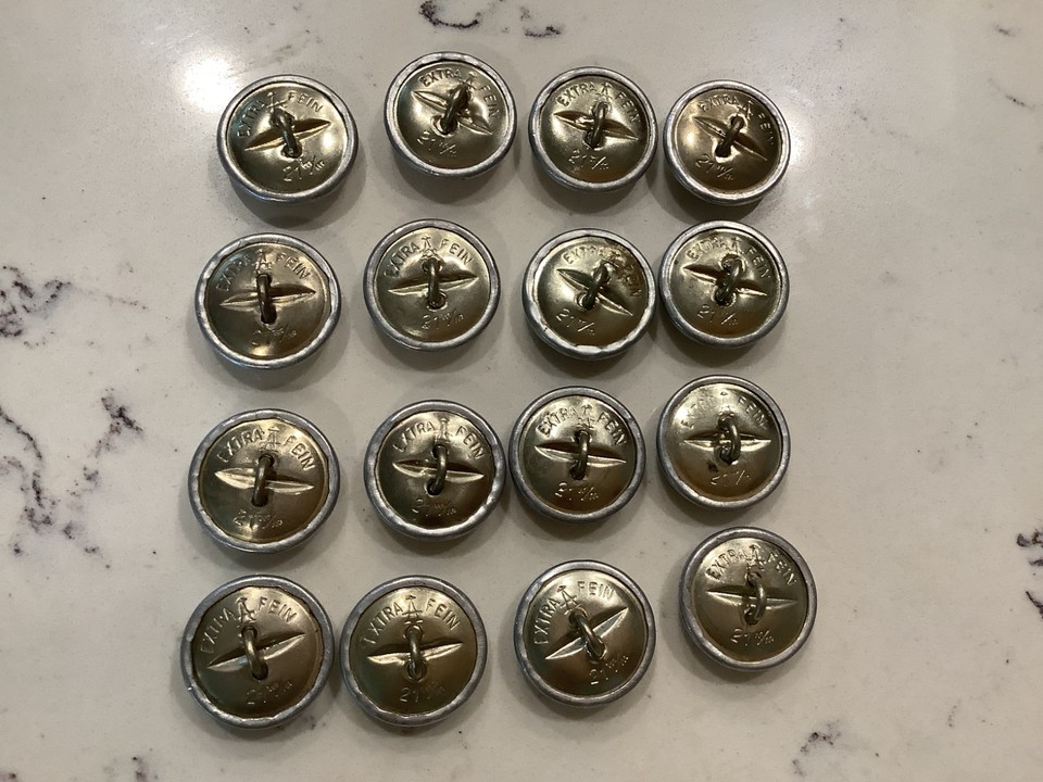 16 WW2 Reproduction German Uniform Buttons Extra Fein Original | eBay