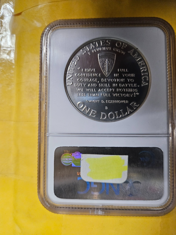 1991 - 1995 World War II 50th Anniversary 90% Silver MS69 Silver $1 | eBay