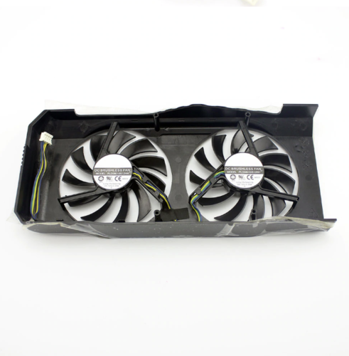 Pair Fans Graphics Card Cooling Cooler Fan For MSI GTX460 GTX 560 V5 ...
