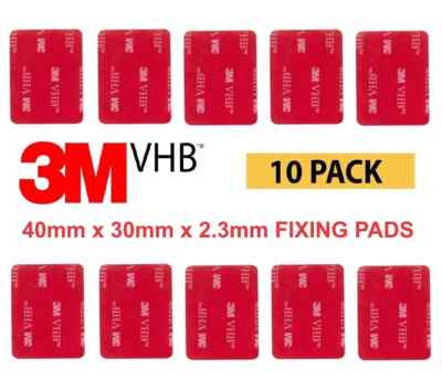 3M Dash Cam Pads VHB Double-Sided Foam Sticky Pads - Strong Adhesive ...
