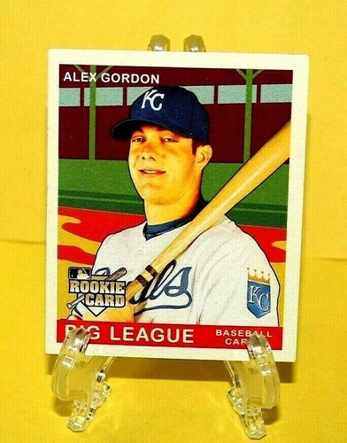 Alex Gordon 2007 Upper Deck Goudey *Green Back* MLB Rookie Card No. 141 ...