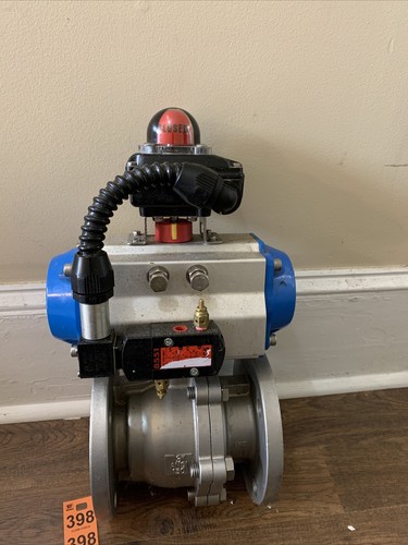 PMP Precision Valve M215 Pneumatic Actuated Ball Valve Limit Switch Box ...