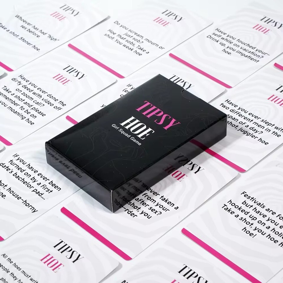 Tipsy Hoe Adult Game Ladies Card Game Party Bachelorette Parties ...
