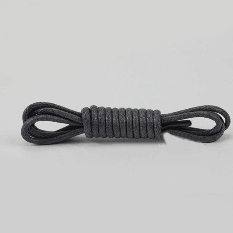 Multicolor Round Cotton Thin Waxed Rope Cord Shoelace Dress Shoe Laces ...