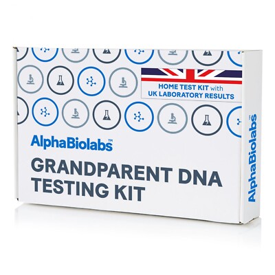 AlphaBiolabs Home Grandparent DNA Testing Kit - Fast Next Day Results ...