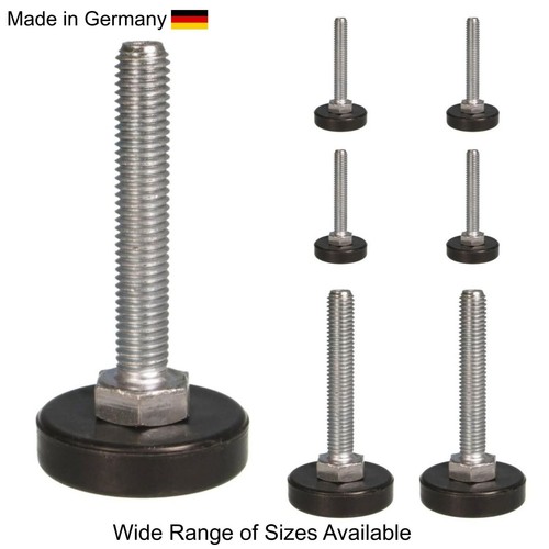 Adjustable Levelling Feet - M8/M10/M12 - Machine & Furniture - Heavy ...