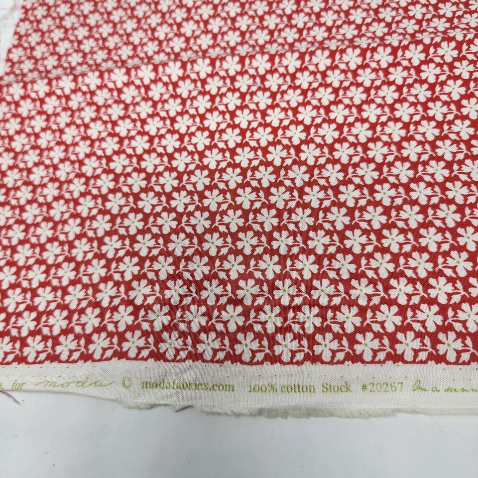 Moda Strawberry Fields Fig Tree Cotton Fabric 18x34 | eBay