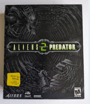 Aliens Versus Predator 2 PC Game, Sierra, Big Box, New, Sealed ...