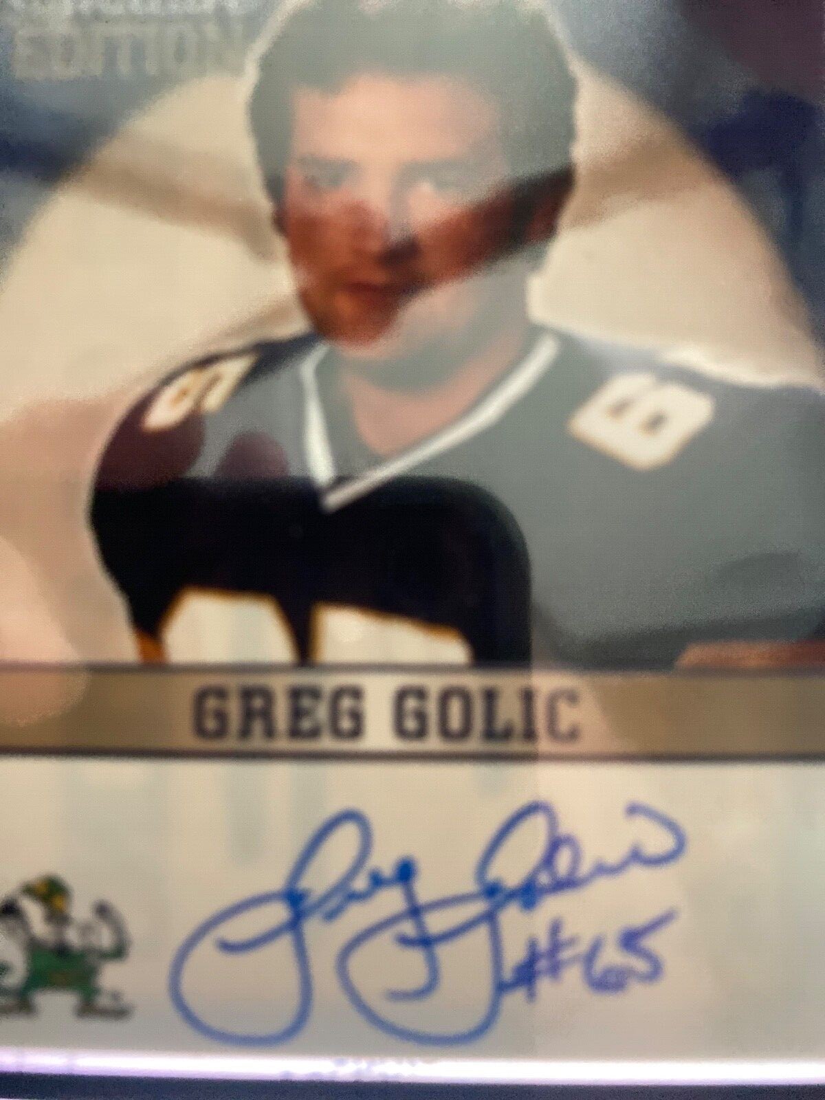Greg Golic 2003 TK Legacy Notre Dame Fighting Irish Autograph Auto Card ...