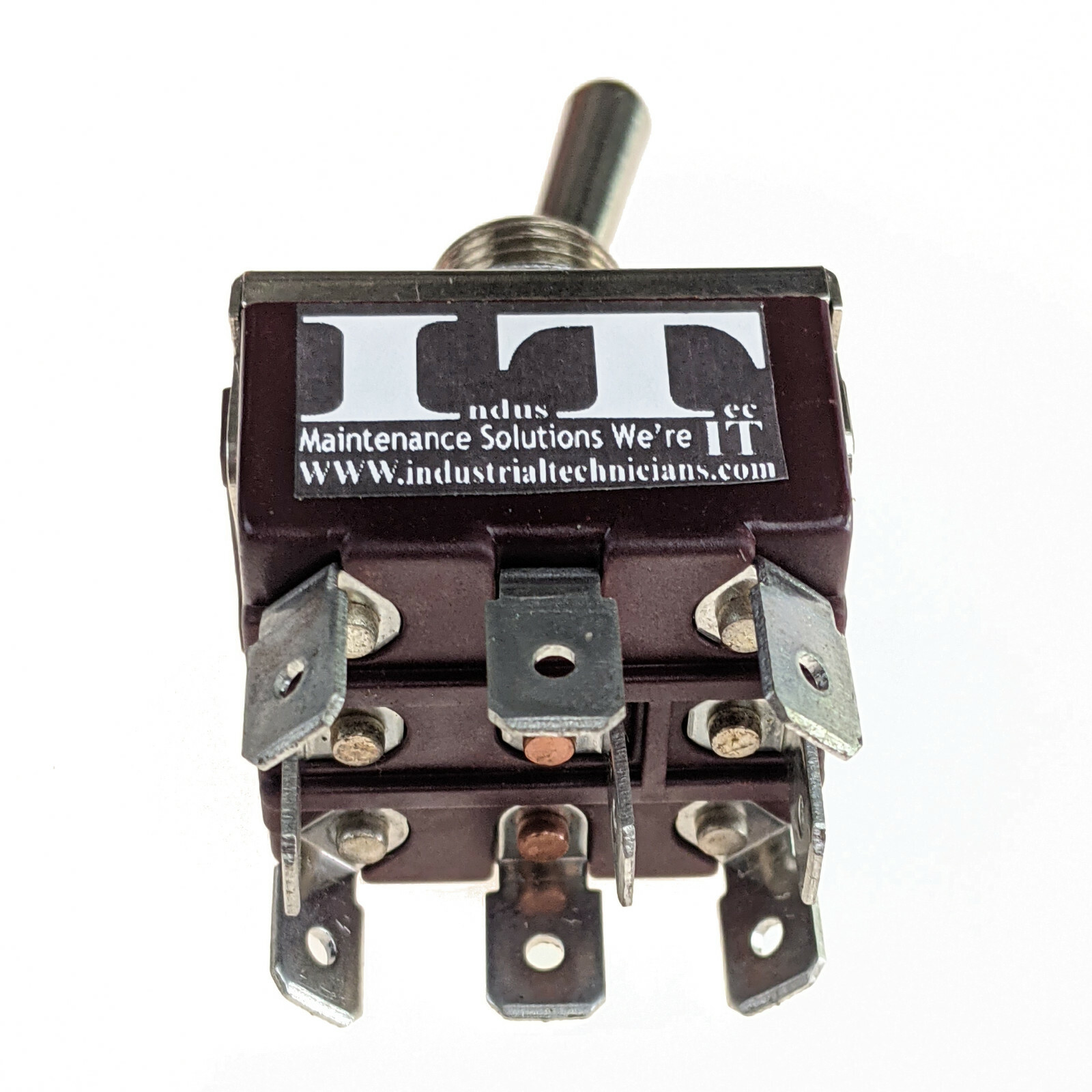IndusTec 20A Toggle - Switch TPDT 2 Pos Maintained 9 pin Quick Plug ...