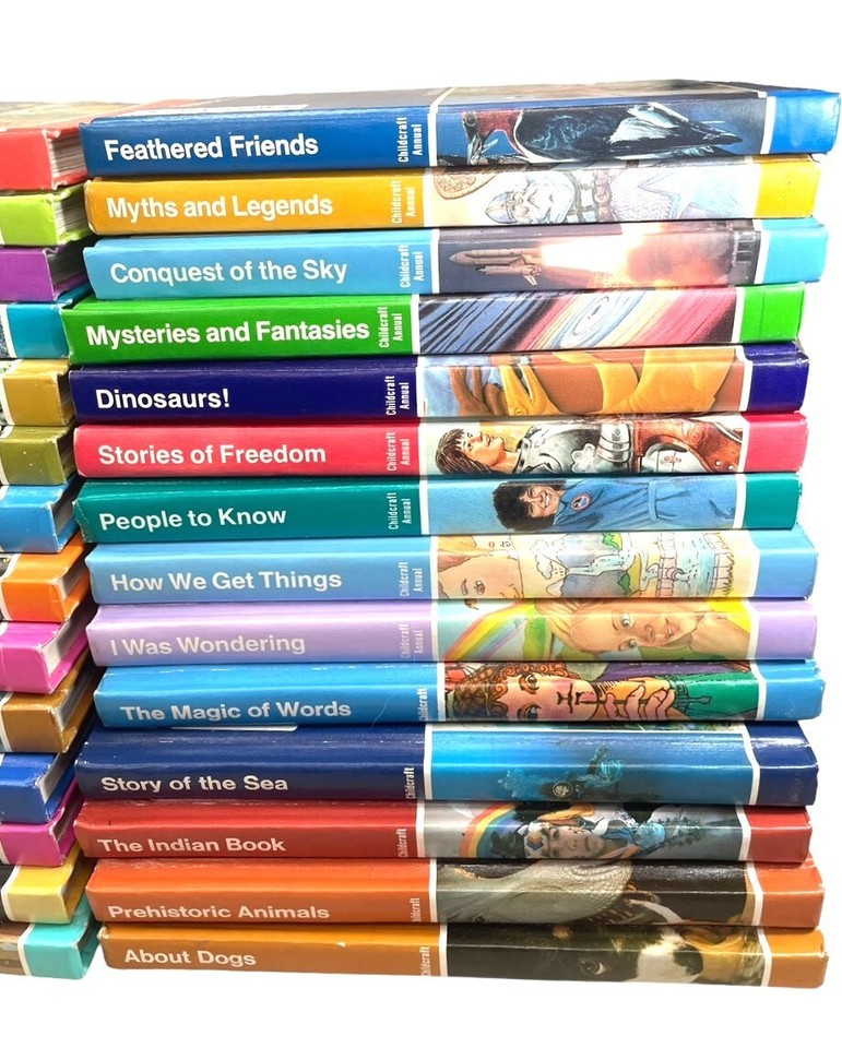 Childcraft Complete Set Library 1-14 plus 9 ANNUALS 5 Supplements Home ...