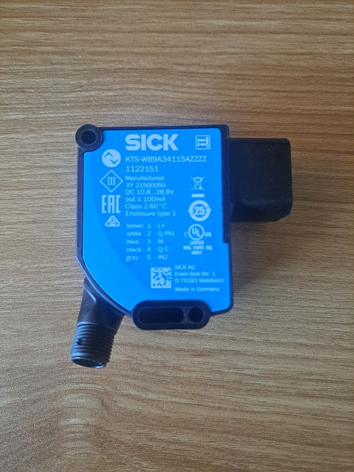 SICK CONTRAST SENSOR KTS-WB9A34115AZZZZ, Used | eBay