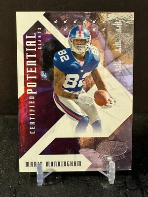 2008 Certified Football Mario Manningham Card #CP-23 #0230/1000 | eBay