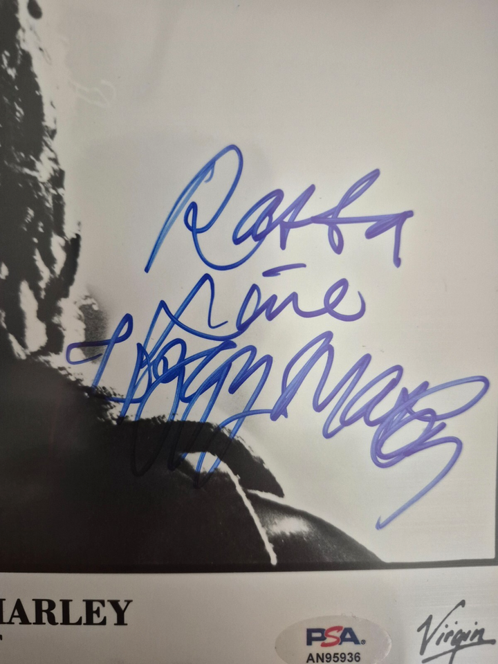 ZIGGY MARLEY SIGNED AUTOGRAPHED 8X10 PHOTO BOB MARLEY RARE THE WAILERS ...