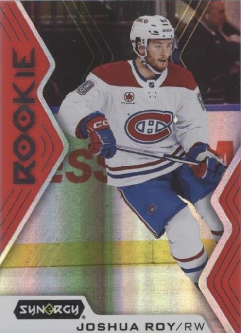 2024-25 Upper Deck Synergy - Rookie Joshua Roy #79 Red (RC) for sale ...