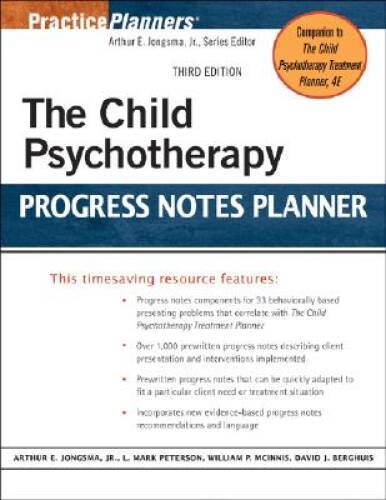 The Child Psychotherapy Progress Notes Planner - Paperback - VERY GOOD ...